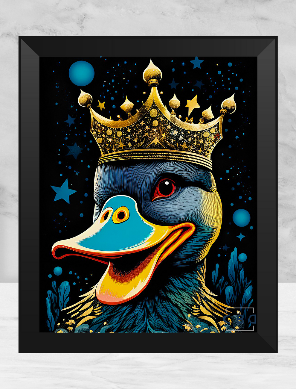 Cuadro de pato rey – Cuadros8D